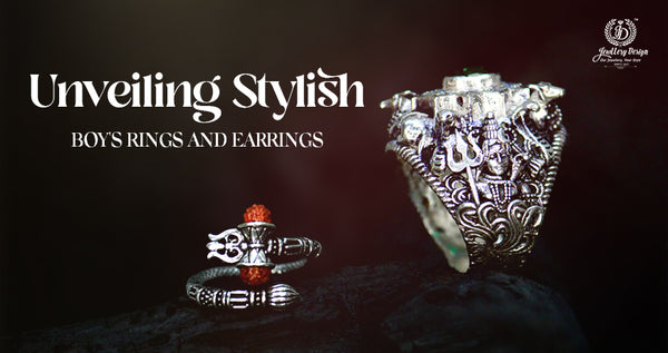 Unveiling Stylish Boys' Rings and Earrings by Jewllery Designs